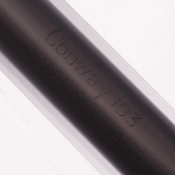 Conway Stewart 103 Fountain Pen (1960s) - Black w/GT, Aerometric Fill, Fine 14k 3L Nib ...